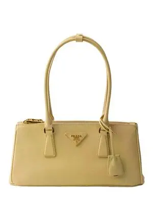 Prada Galleria Medium Saffiano Leather Bag - Yellow