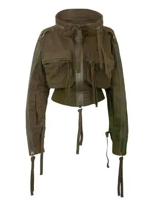DSQUARED2 DSQUARED2 Cropped Cargo Jacket