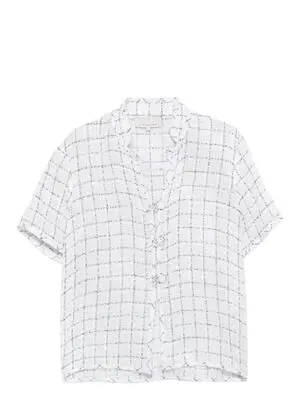 LIBEROWE Check-pattern Shirt - White