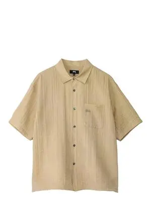StÜssy Short-sleeve Pocket Shirt - Neutrals