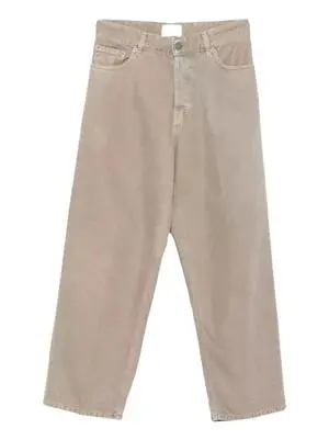 HAIKURE Logo-patch Denim Jeans - Neutrals