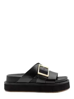 PALOMITAS BY PALOMA BARCELÒ Demi Platform Sandals - Black