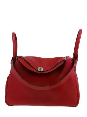 Hermès 2019 Lindy Shoulder Bag - Red