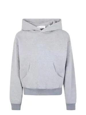 Fear Of God Logo Embroidered Hoodie - Grey