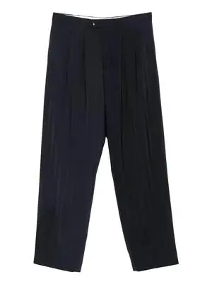 LC23 Pleated Trousers - Blue