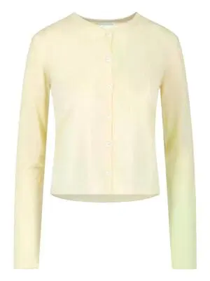 DUNST Buttoned Cardigan - Yellow