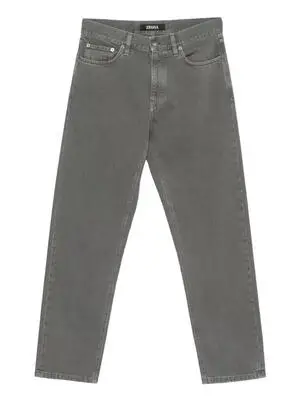 Zegna Roccia Straight-leg Jeans - Grey
