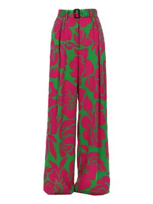Dries Van Noten Peaches Bis Pantalone - Multicolour