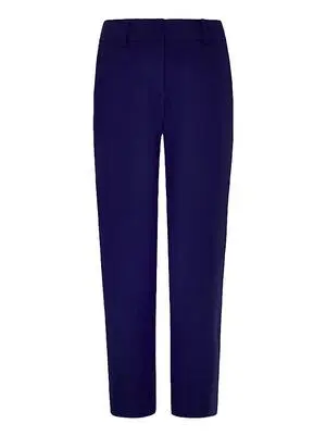 MILLY Milly Nicola Cady Cropped Pants Navy