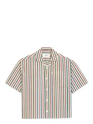 AMI Paris La Plage Boxy Shirt - Neutrals