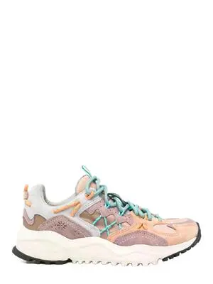 FLOWER MOUNTAIN Yamabushi Lace-up Sneakers - Brown