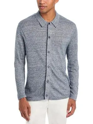Michael Kors Mouline Button Shirt - Midnight