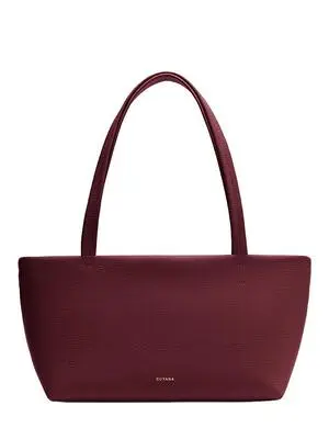 Cuyana East West Easy Tote - Cherry
