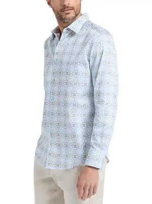 Robert Graham Runnymede Printed Long Sleeve Woven Shirt - Multi