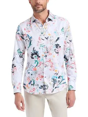 Robert Graham Aldersgate Printed Long Sleeve Woven Shirt - Multi