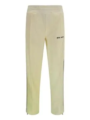 Palm Angels Logo-print Side-stripe Track Pants - Neutrals