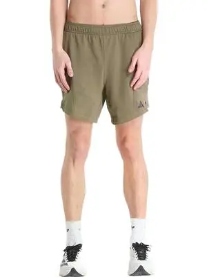 Adidas Logo-print Shorts - Green