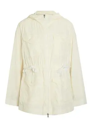 Moncler Paletuvier Hooded Nylon Jacket - Cream