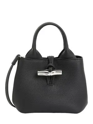 Longchamp Le Roseau Xs Tote - Black