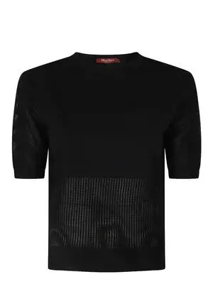 Max Mara Crew-neck T-shirt - Black