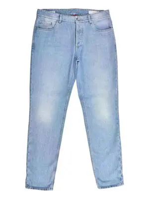 Brunello Cucinelli Belt-loops Jeans - Blue