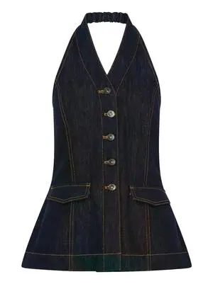 ANNA QUAN Rhea Buttoned Top