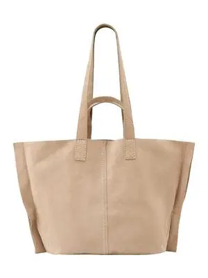 ALLSAINTS Lutece Suede Tote