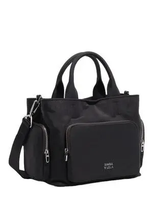 Bimba Y Lola Nylon Pocket Bag - Graphite