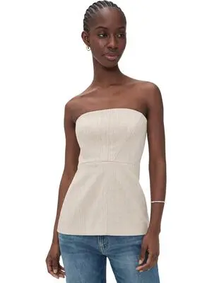 A.emery Lovett Top - Bone