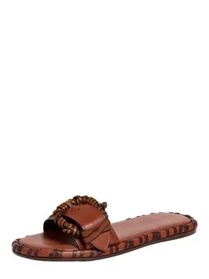 Zimmermann Alchemy Buckle Slides - Siena