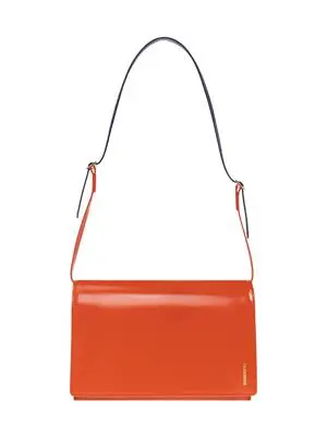 JIL SANDER File Small Bag - Orange