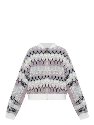 AKEP Lurex Thread Cardigan