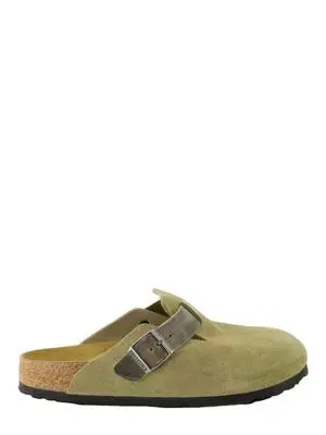 BIRKENSTOCK Boston Mules - Green