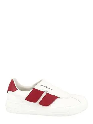 FERRAGAMO Lima Gancini Low-top Sneakers - White
