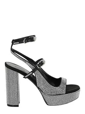 GIVENCHY Voyou Crystal Embellished Platform Sandals