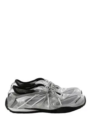 Balenciaga Radar Mesh Sneakers - Silver