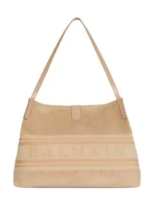 Balmain Medium Release Tote Bag - Beige