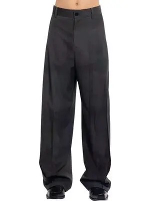 FENG CHEN WANG Pleated Wide-leg Trousers - Grey