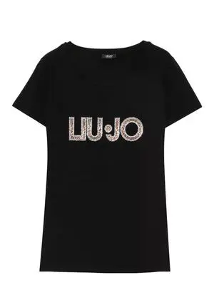Liu Jo Leopard-print T-shirt - Black