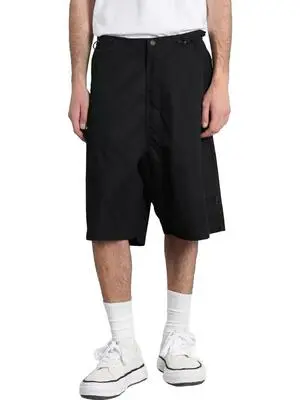 MAHARISHI Drop-crotch Shorts - Black