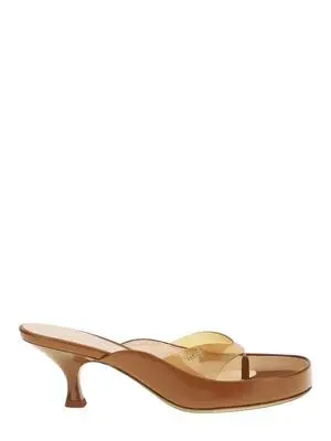 Chloé Heeled Sandal - Clay Color