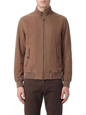 CIRCOLO 1901 Cotton Bomber Jacket - Brown