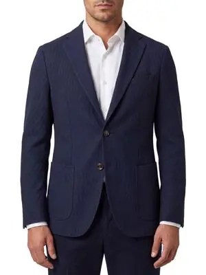 CIRCOLO 1901 Textured Blazer - Blue