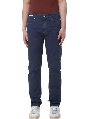 SIVIGLIA Tailored Slim Fit Trousers - Blue