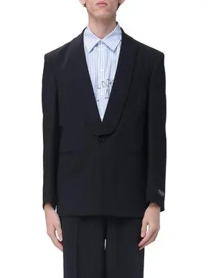 MSGM Shawl Lapel Jacket - Black