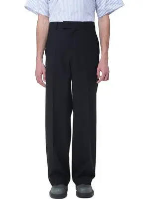 MSGM Tailored Wide-leg Trousers - Black