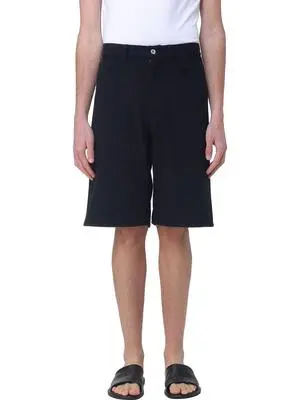 Auralee Textured Relaxed Fit Shorts - Black