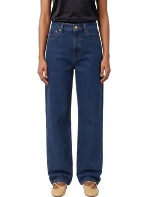 JIL SANDER Wide Leg Jeans - Denim