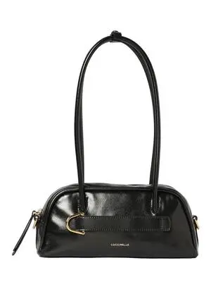 COCCINELLE Leather Shoulder Bag - Black