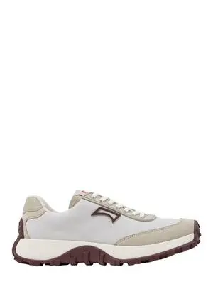 Camper Drift Trail Recycled Polyester And Leather Lace-up Sneakers - Grey